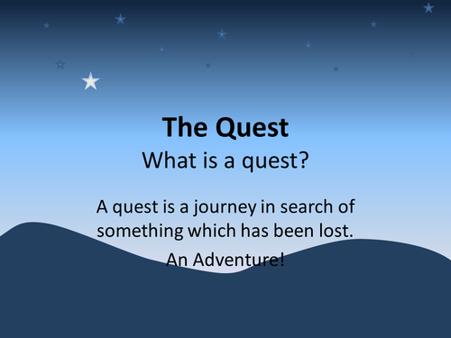 The Quest KS2 KS3 transition English skills | Teaching Resources