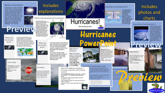 Hurricanes PowerPoint | Teaching Resources
