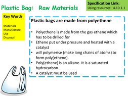 New GCSE AQA Chemistry Life Cycle Assessment Lesson | Teaching Resources
