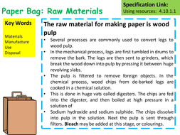 New GCSE AQA Chemistry Life Cycle Assessment Lesson | Teaching Resources