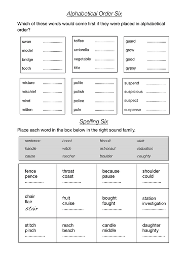 Test Your English Grammar And Punctuation Skills: Test 6 (9-14 years ...