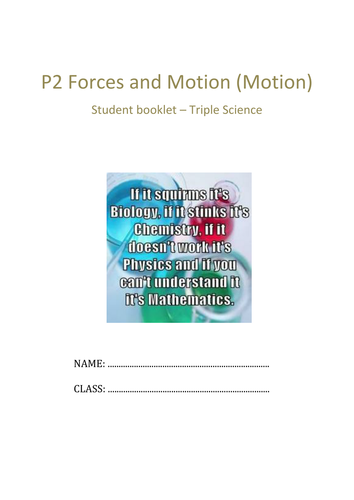 Physics IGCSE 0625 Student Booklet Complete Lesson - Measurement ...