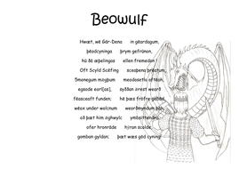 Beowulf planning Year 5/6- defeating the monster tale by carmenm ...