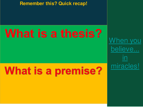 Wiles on Miracles | Teaching Resources