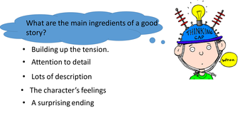 What Makes A Good Story by elijahboo1 | Teaching Resources