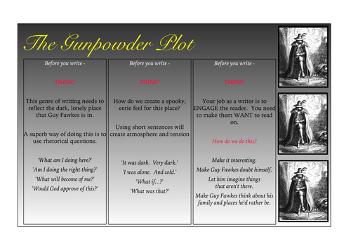 Gunpowder Plot Week-Long History/English Project | Teaching Resources