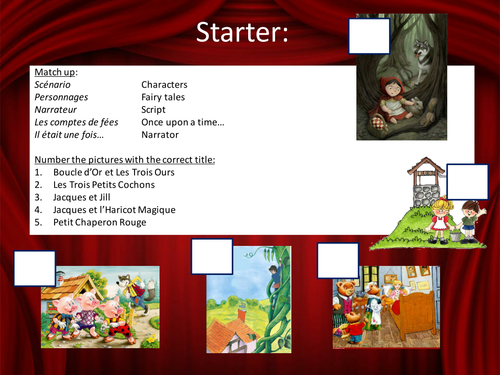End of year - Fairy Tales in French | Teaching Resources