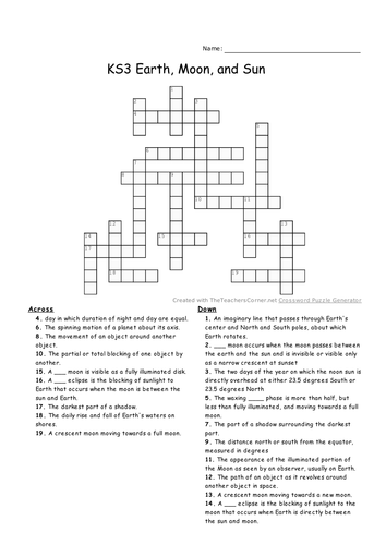 Earth, Sun and Moon - Seasons, Tides, Length of Day, Phases of the Moon ...