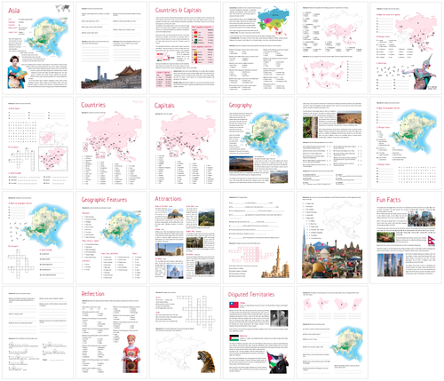 Geography of Asia | Teaching Resources