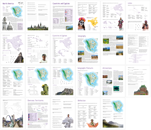 Geography - North America | Teaching Resources