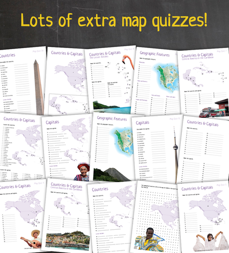 Geography - North America | Teaching Resources