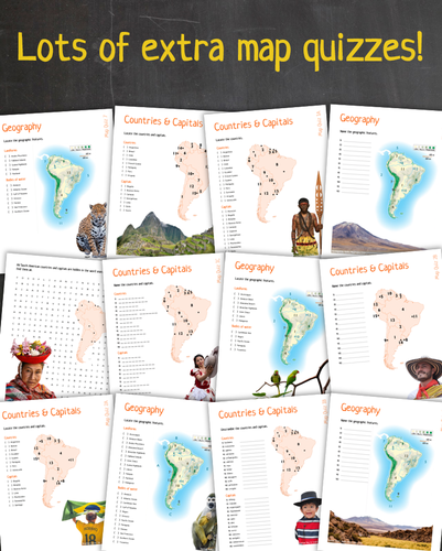 Geography of South America | Teaching Resources