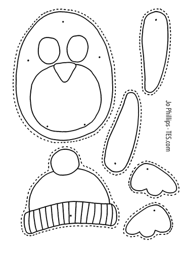 Christmas Split Pin Activity - Colour, Cut, Pin & Play - 6 designs ...