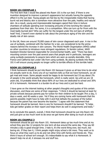 Room 101 speaking and listening lesson and resources | Teaching Resources