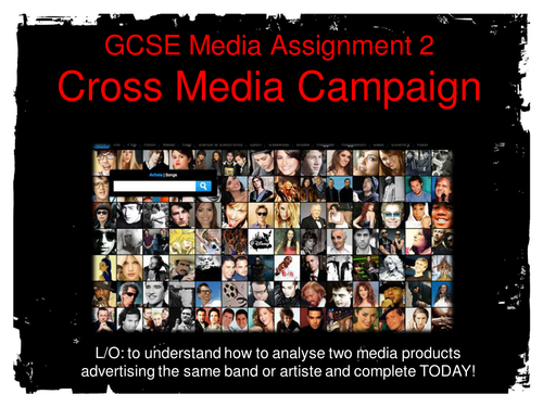 Cross Media promotion GCSE Media studies Promotion of music - music ...