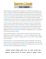 Bayonet Charge - Ted Hughes - War/Conflict Poetry | Teaching Resources