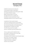 Bayonet Charge - Ted Hughes - War/Conflict Poetry | Teaching Resources