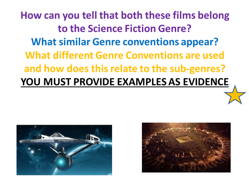Media studies Science fiction - Analyse and create - ready to go ...