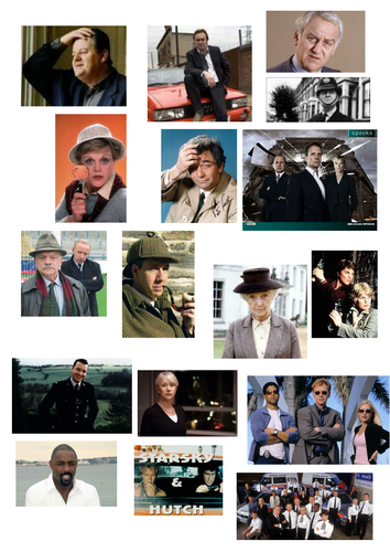 Media studies TV Crime Drama analysis and creation GCSE Media theory ...