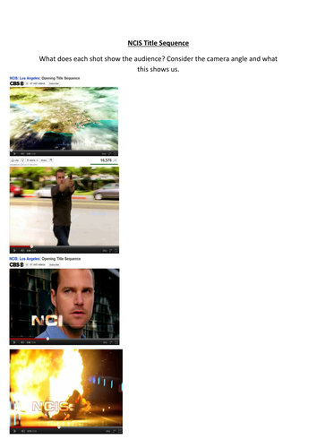 Media studies TV Crime Drama analysis and creation GCSE Media theory ...