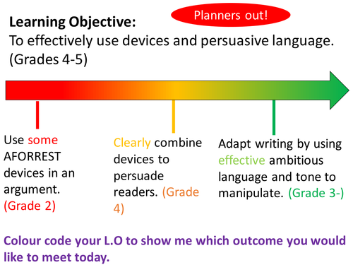 Argument writing- New Spec AQA- KS3 | Teaching Resources
