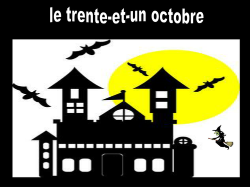 Halloween Prepositions in French | Teaching Resources