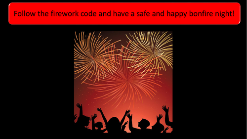Firework Safety | Teaching Resources