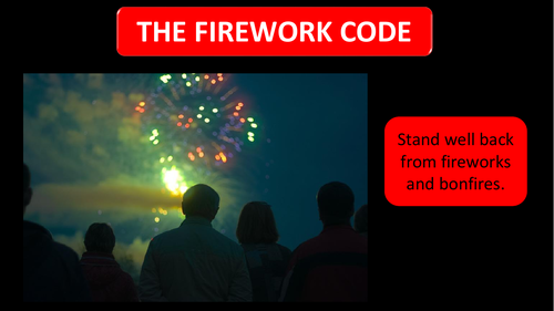 Firework Safety | Teaching Resources