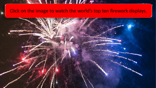 Firework Safety | Teaching Resources
