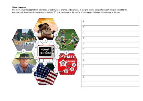 Pop Culture Worksheet