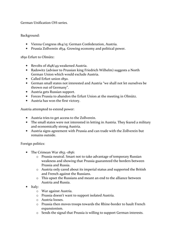 IB History Revision Notes | Teaching Resources