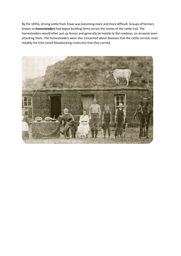 The Ameican West: The Cattle Industry | Teaching Resources