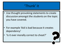 60 Great Plenary Ideas | Teaching Resources