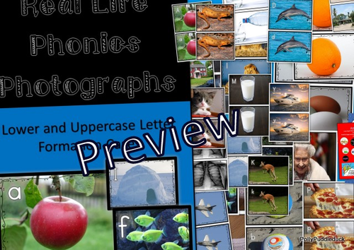 Real Life Phonics Pictures (Single Sounds) for EYFS / KS1 | Teaching ...