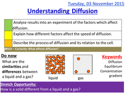 Understanding diffusion lesson | Teaching Resources