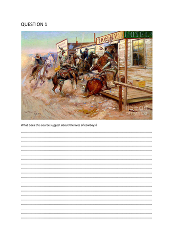 American West: What were cowboys really like? | Teaching Resources