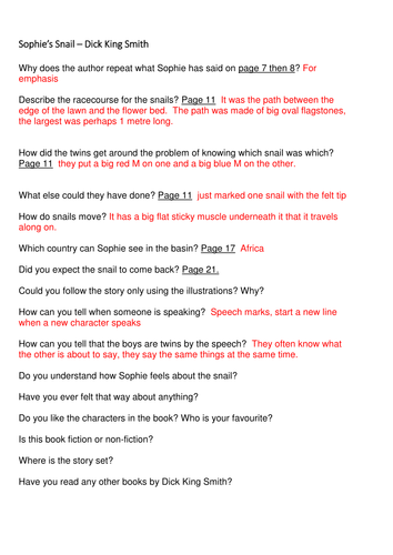 Dick King Smith - Guided Reading Bundle | Teaching Resources