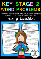 Key Stage 2 Maths Word Problems (UK version) - 10+ printables by ...