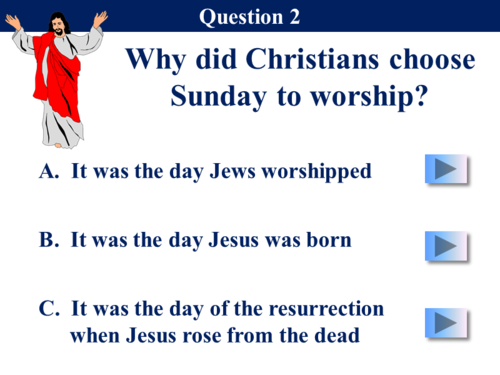 Christianity - Worship - Quiz (14 Questions) | Teaching Resources