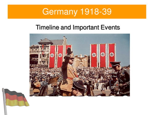 Weimar & Nazi Germany Timeline (Presentation/Display work) | Teaching ...