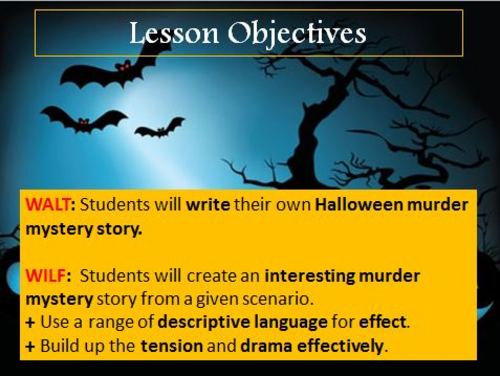 The Halloween Murder Mystery + Starter Pack | Teaching Resources