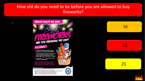 Bonfire Night Quiz | Teaching Resources