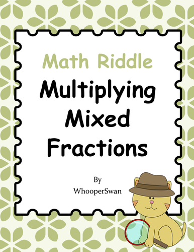 Math Riddle: Fractions Bundle | Teaching Resources