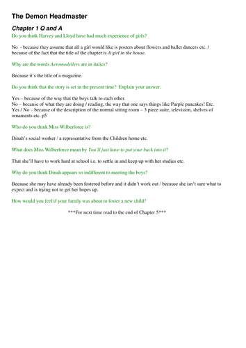 A complete half term's guided reading for Y3 or Y4 - collection 2 ...