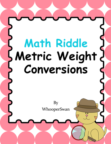 Measurement Conversions Math Riddle Bundle | Teaching Resources