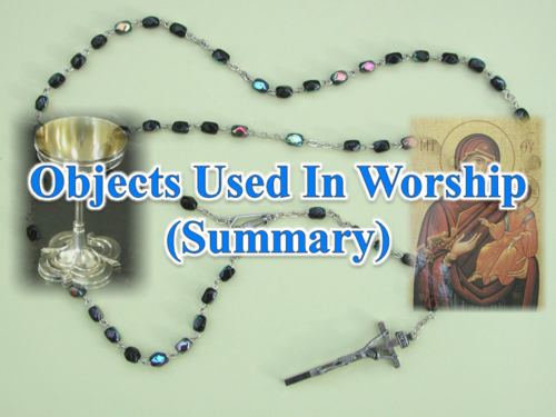 Christianity - Objects Used in Worship | Teaching Resources