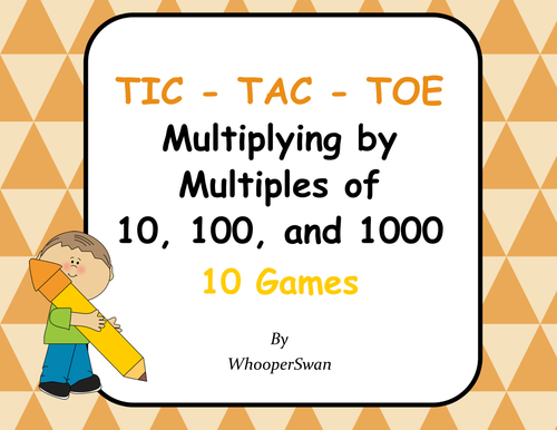 Multiplication Tic-Tac-Toe Bundle | Teaching Resources