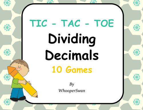 Decimals Tic-Tac-Toe Bundle | Teaching Resources