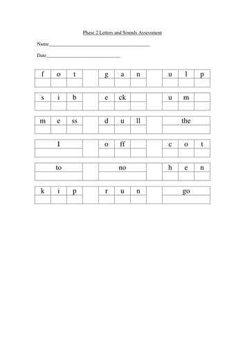 Letters and Sounds/Phonics assessment tracking booklets and answer ...