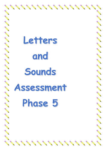 Letters and Sounds/Phonics assessment tracking booklets and answer ...